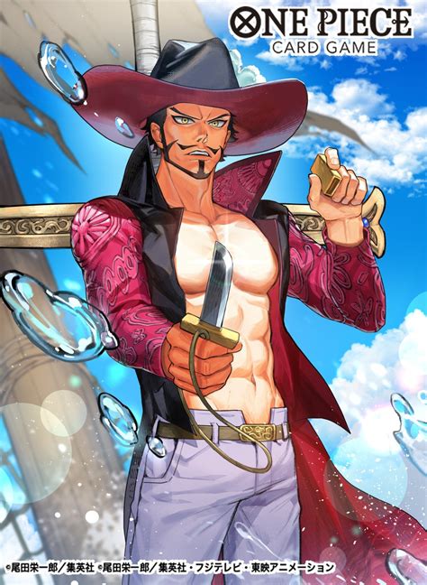 Sunohara Encount Dracule Mihawk One Piece One Piece Card Game Commentary Request Highres