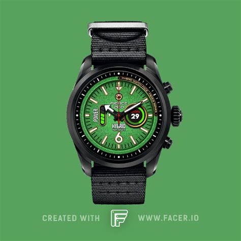 GRR FIERCE 200 Watch Face For Apple Watch Samsung Gear S3 Huawei