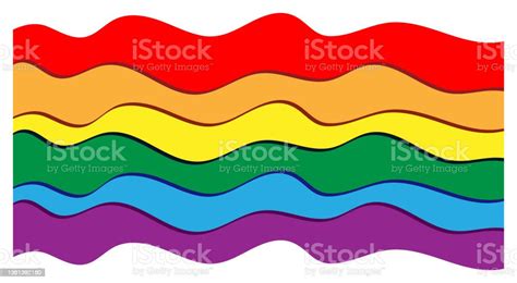 무지개 자부심 플래그 Lgbtq 기호 Lgbtqia 문화에 대한 스톡 벡터 아트 및 기타 이미지 Lgbtqia 문화 곡선