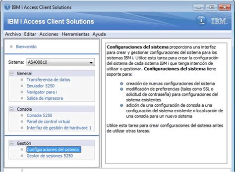 ibm i access client solutions una visión general