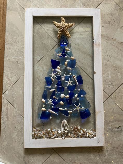 Youtube Crazy Glass Lady How To Make A Sea Glass Christmas Tree Resin