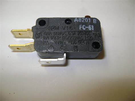 Amazon.com: NMD BRAND SZM-V16-FC-61 MICROWAVE OVEN DOOR MICRO SWITCH ...