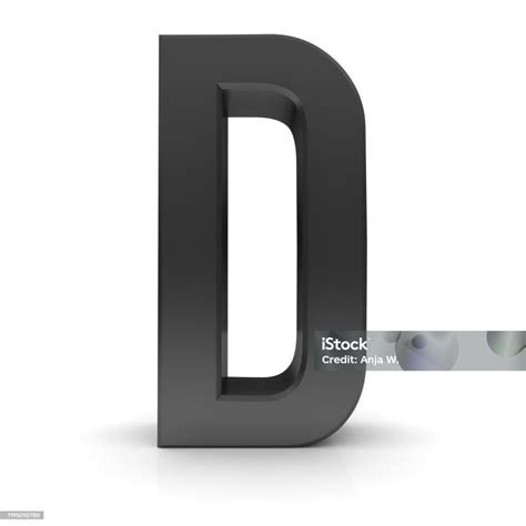 字母 D 黑色文本符號 3d 字母表 照片檔及更多 大寫字母 照片 大寫字母 字母d 字母表 Istock
