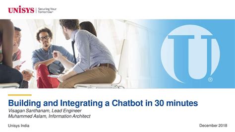 Building And Integrating A Chatbot In 30 Minutes Ppt Download