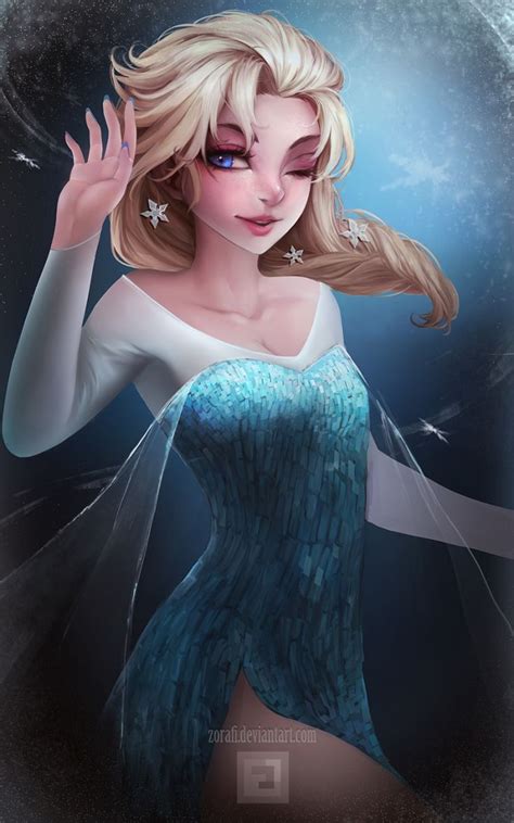 Elsa Preview Zorafi On Patreon Disney Elsa Elsa Frozen Frozen