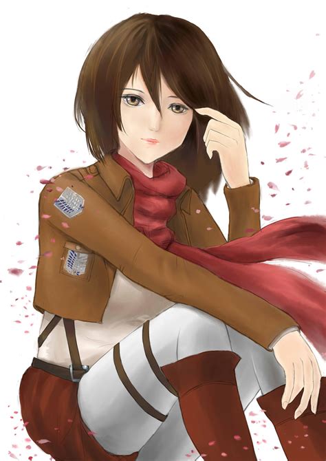 Fan Art Drawing Mikasa From Attack On Titan By Dateyou On Deviantart