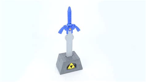 Lego Moc Zelda Moc The Master Sword By Skywardbrick Rebrickable