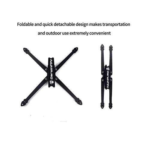 Darwinfpv Fpv X10 Frame Long Range Folding Frame Kit 10 Inch 410mm Wh