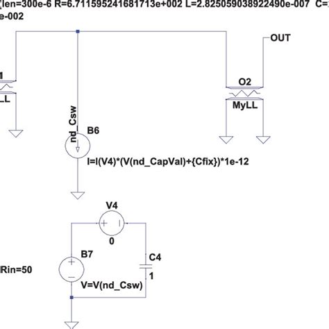 Mixed Macromodel The Rf Part The Switch Model Is A Current Source Download Scientific Diagram