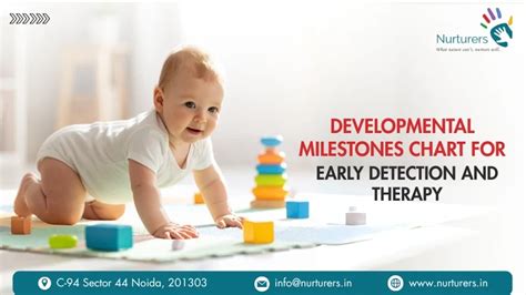 Developmental Milestones Chart For Early Detection And Therapy