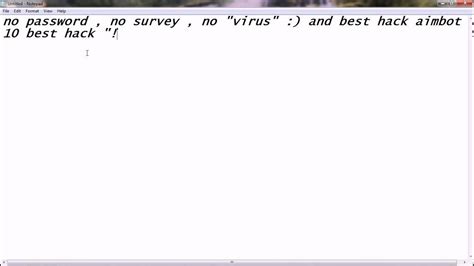 Cod4 Hack Aimbot Youtube