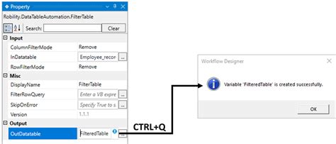 Datatable Automation Remove Duplicate Row Robility Docs