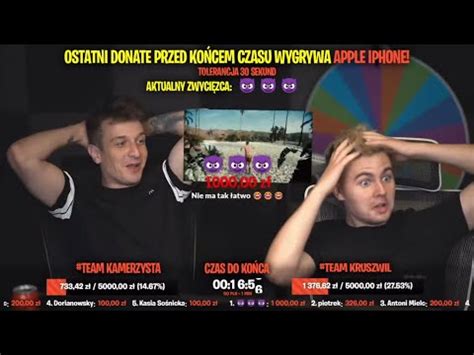 KxK Kruszwil Kamerzysta o liderach live game część YouTube