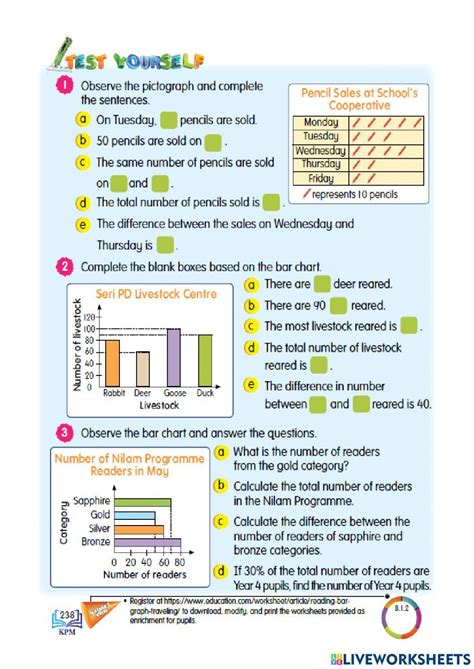 Data Handling Free Online Activity
