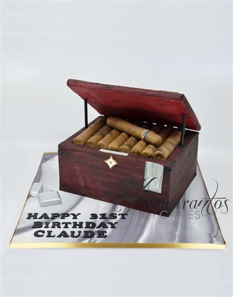 Best Cigar Box Cake Nc07 Amarantos Cakes Melbourne