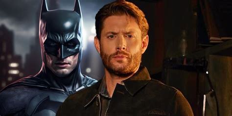 Arte De Fã Coloca Jensen Ackles Como O Batman Do Dcu