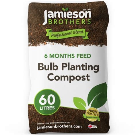 Bulb Planting Compost 60l Bag By Jamieson Brothers