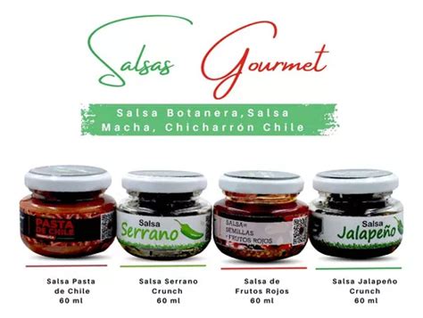 Salsas Gourmet Artesanal Salsa Macha Chicharron Chile 60ml Mercadolibre