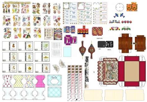 Pin En Miniaturas Para Imprimir