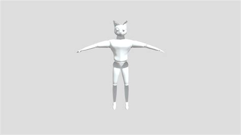 Humanoid Cat T Pose 3d Model By Refroc 14706b1 Sketchfab