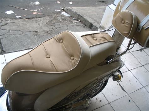 Modifikasi Jok Motor Jok Scoopy Rip Curl