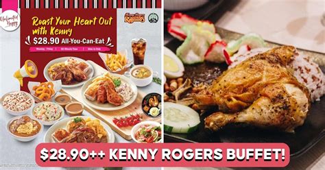Kenny Rogers Roasters Launches 2890 Buffet With Free Flow Chicken