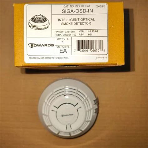 Edwards Siga Osd Siga Pd Smoke Detector At ₹ 1998 Piece In Bardhaman Id 25230280391