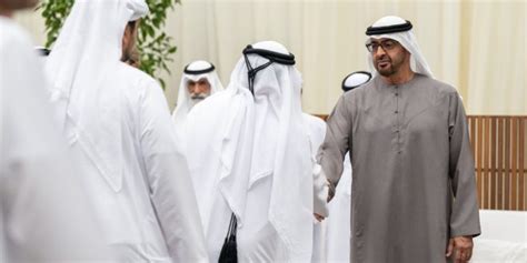 Uae President Receives Condolences For Third Day On Passing Of Saeed