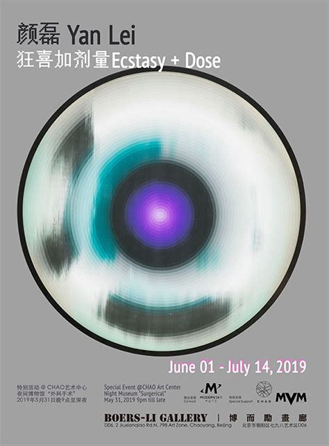 Ecstasy Dose Yan Lei Solo Exhibition The Beijinger