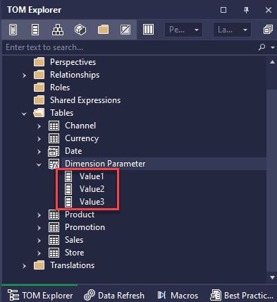 Using Field Parameters With Tabular Editor Guide
