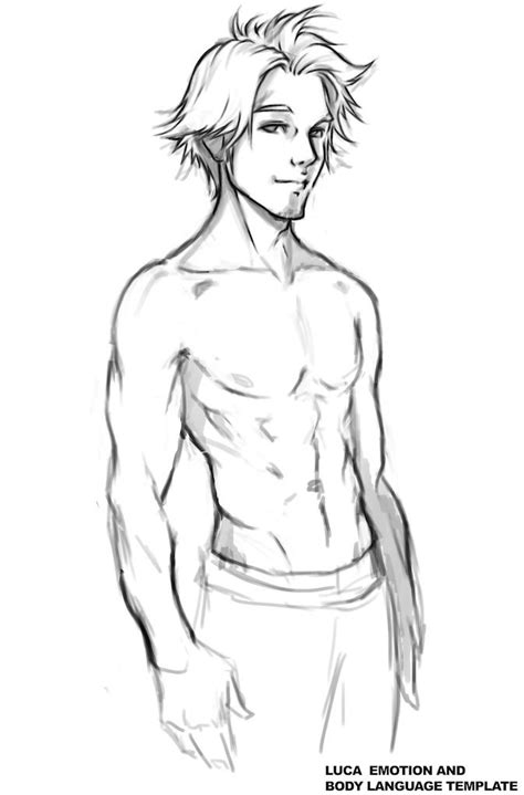Male Anime Body Art Ilse Kluth