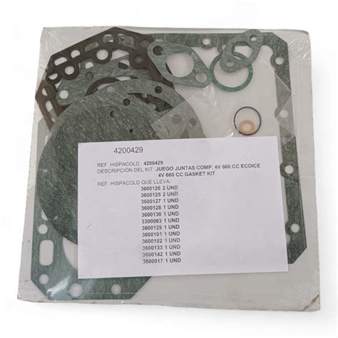 Kit De Empaque Compresor Parpal