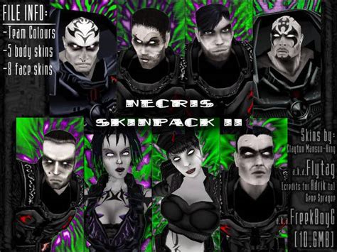 Necris Skin Pack Ii Unreal Tournament 2004 Gamefront
