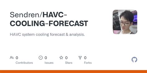 Github Sendren Havc Cooling Forecast Havc System Cooling Forecast And Analysis