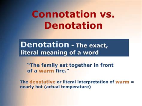 Denotation And Connotation Pdf