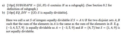 Solved Polynomial Time Verifies 20pt Show That The