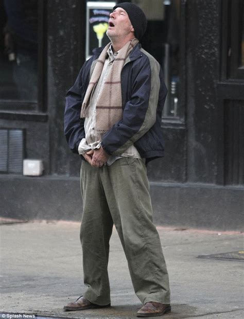 Richard Gere Pretends To Urinate On The Street While Filming Time Out