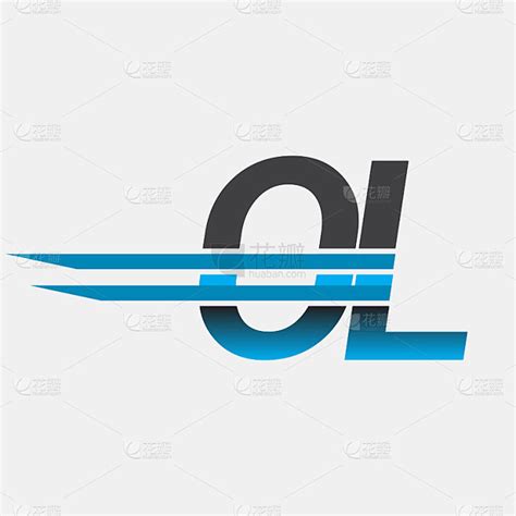 公司名称为黑色和蓝色。