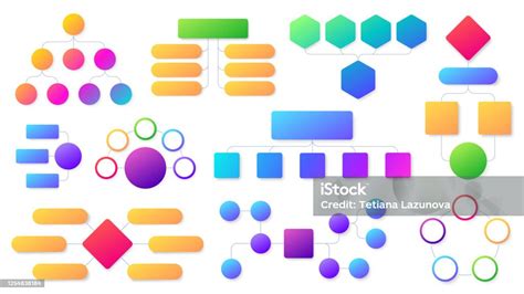 순서도 인포그래픽 워크플로 조직 계층 구조 정보 차트 그래픽 다이어그램 타임라인 비즈니스 프로세스 구성표 벡터 세트 0명에 대한 스톡 벡터 아트 및 기타 이미지 Istock