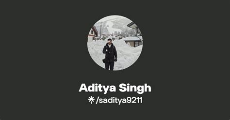 Aditya Singh Twitter Instagram Linktree