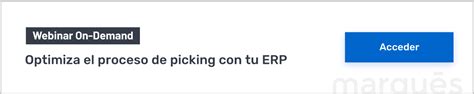 Cómo optimizar el proceso de picking con tu ERP Marqués