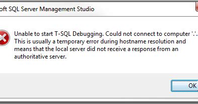 Debugging Sql Server Stored Procedures Kansiris