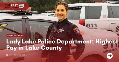 Lady Lake Police Department Highest Pay In Lake County The East