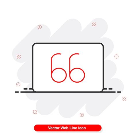 Premium Vector Vektor Web Line Icon Set