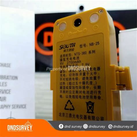 Baterai TS South Nb 25 Batre Battery Total Station South Nts Series 2