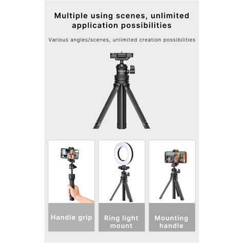กล้อง ขาตั้ง Ulanzi Mt34 Extendable Smarthone Selfie Triod With Hone