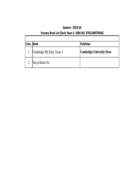 Ris Book List 2023 24 1 Download Free Pdf Books University Of Cambridge