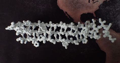 A Beta Sheet From A Sucrose Specific Porin As Balls And Sticks By Marius Mihasan Download Free