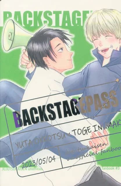 Doujinshi Him Miro Backstagepass Jujutsu Kaisen Yuta Okkotsu X Toge