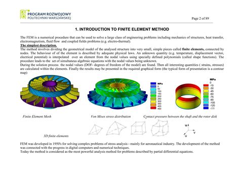Finite Element Method I Lecture Notes Pdf